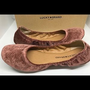 Lucky Brand | Shoes | New Lucky Womens Emmie Sable Velvet Ballet Flat ...